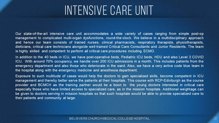 Believers Church Medical College Hospital | Best Multispeciality ...