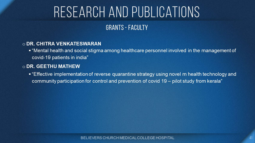 Believers Church Medical College Hospital | Best Multispeciality ...